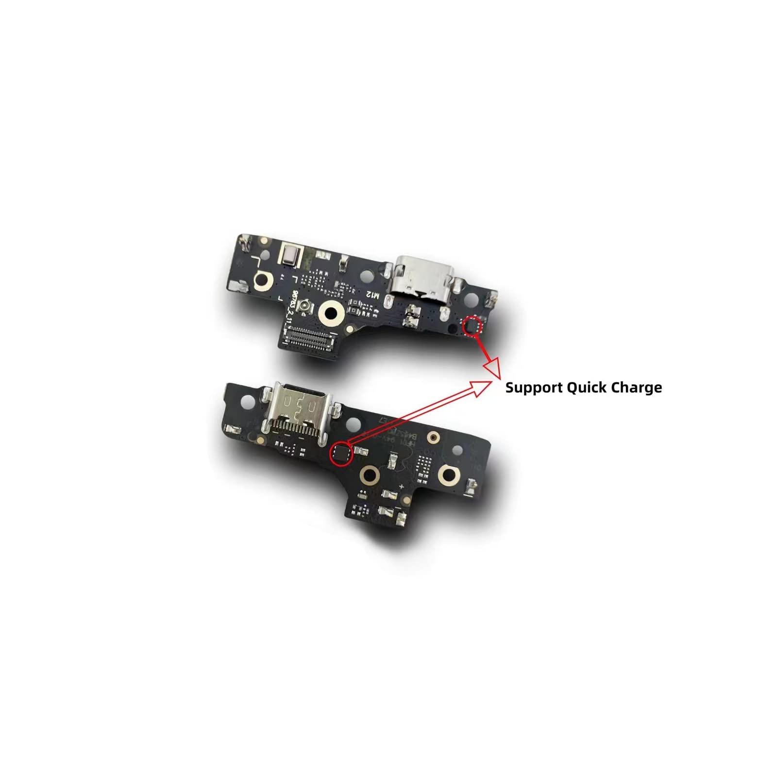 NUNLKS for Motorola Moto G Power 2022 Charging Connector Replacement USB Charger PCB Board Port Dock Flex Cable Part XT2165 XT2165DL