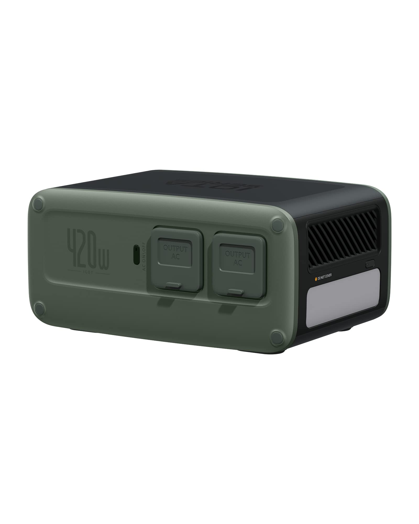 Baseus Portable Power Station ioTa 420W, 288Wh Solar Generator with 90000mAh LiFePO4 Backup Battery, 140W PD3.1 Fast Charging, 2 AC Outlets, LED Light for Outdoor Camping, RVs, CPAP, Home Emergency