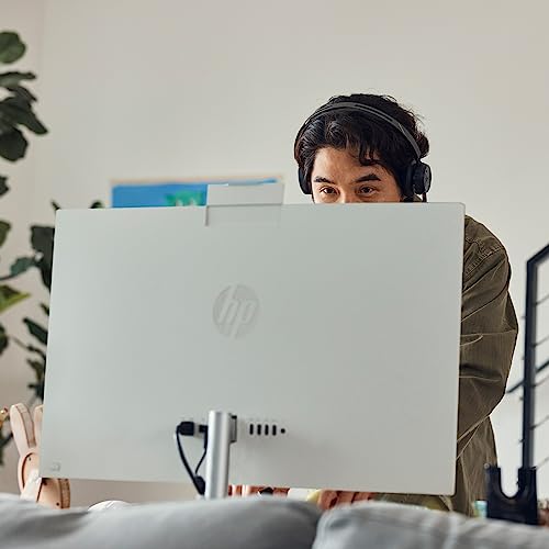 HP 27 inch All-in-One Desktop PC, FHD Display, 13th Gen Intel Core i5-1335U, 16 GB RAM, 512 GB SSD, Intel UHD Graphics, Windows 11 Home, 27-cr0070 (2023)