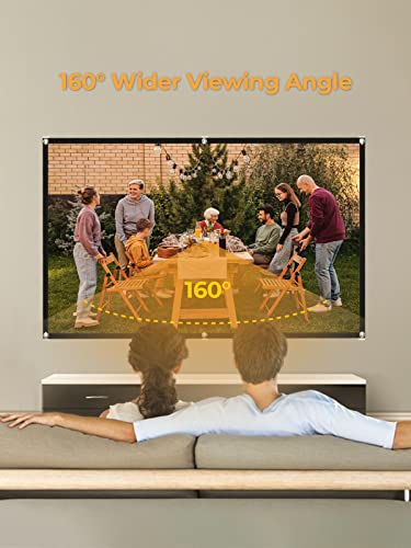 WEWATCH V70S Native 1080P Projector, with 100inch Projector Screen,500 ANSI Lumen 20,000LM 5G WiFi Bluetooth Projector for Indoor Office, Full HD Home Theater Movie Projector, Portable Video Projector