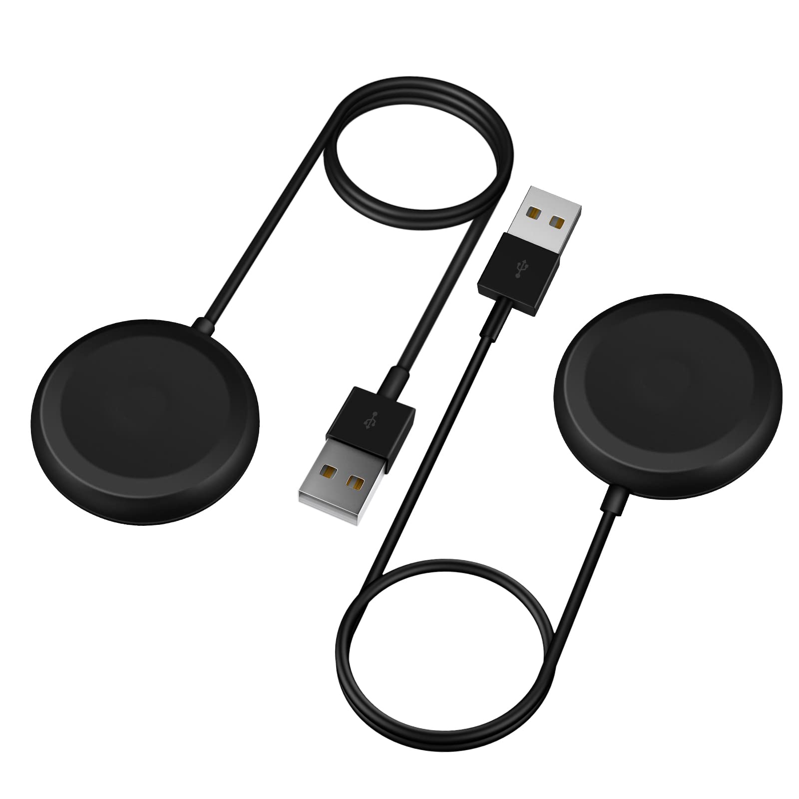 Oriflame 2 Pack Watch Charger Compatible with Samsung Galaxy Watch, Portable Charging Dock Compatible for Galaxy Watch 6/6 Classic/5 Pro/5, Galaxy Watch 4/3, Galaxy Watch Active2/1, Gear Sport/S3