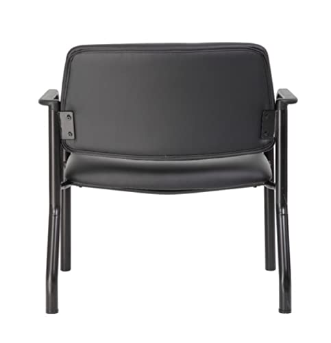 Boss Office Products Guest Chair 500 lb. Weight Capacity in Black