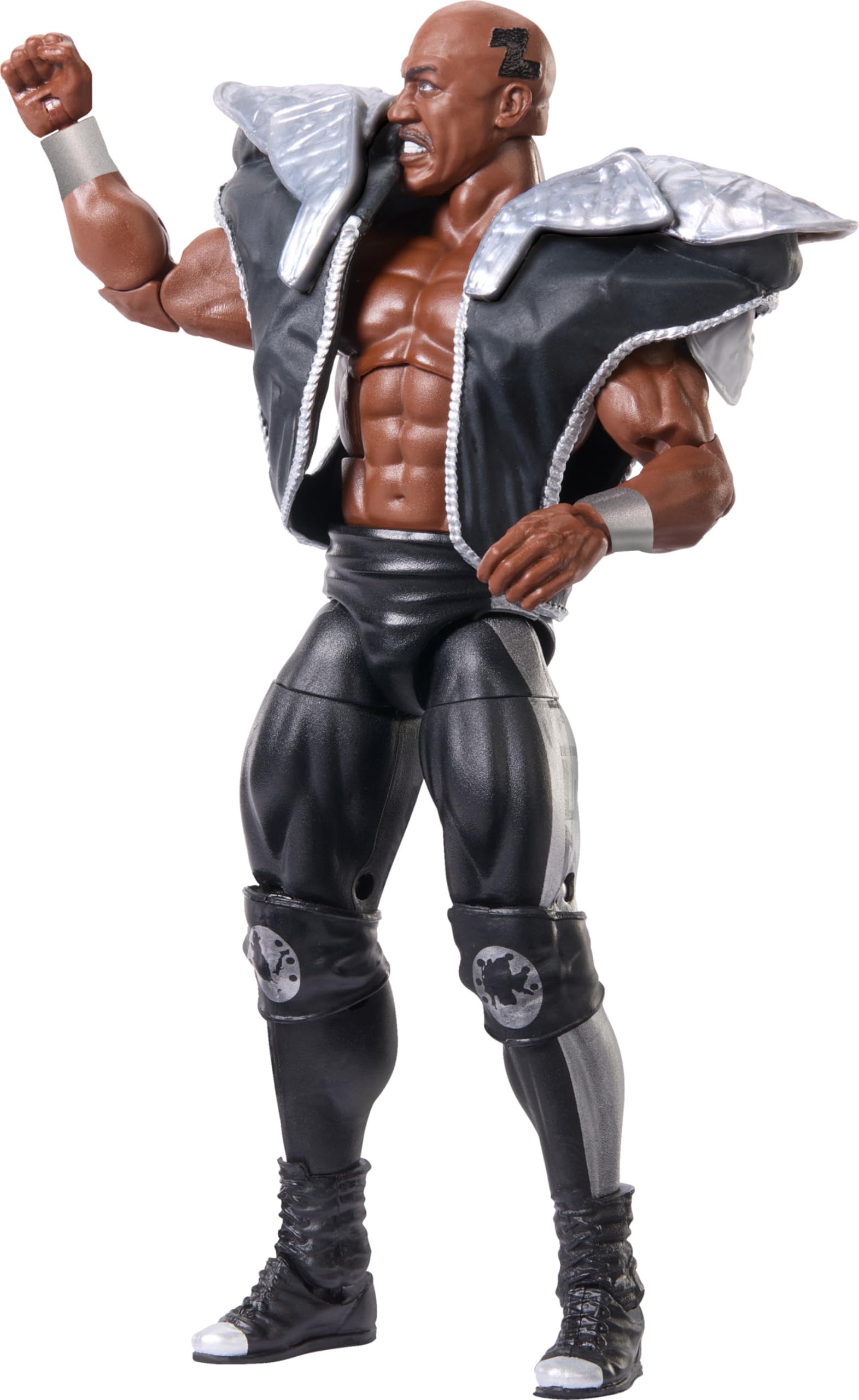 WWE MATTEL Elite Action Figure SummerSlam Zeus with Accessory and Mr. Perfect Build-A-Figure Parts