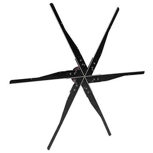 Hologram Projector, LED Holographic Projection 3D Hologram Fan with 85cm 6 Blades Support Hanging, 2000x1532 Resolution,576 LED Imaging,1532pcs LED Lamp,176° Viewing Angle, FIt for Exhibition/Shop/Bar