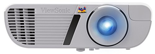 ViewSonic 3200 Lumens Full HD 1080p Shorter Throw Home Theater Projector with 3D DLP and HDMI, Stream Netflix with Dongle (PJD7828HDL)