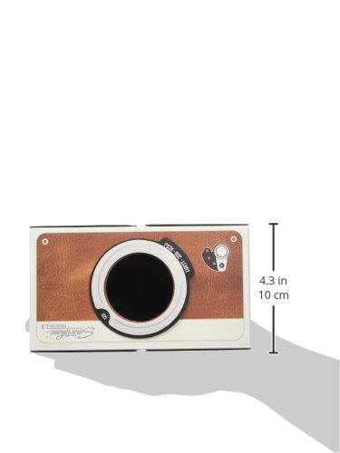 Luckies of London | Portable Smart Phone Projector | Projector Screen for Cell Phone | Bedroom Accessories & Wireless Tech Gadgets | Mobile Phone Accessories / Movie Night Supplies | Brown