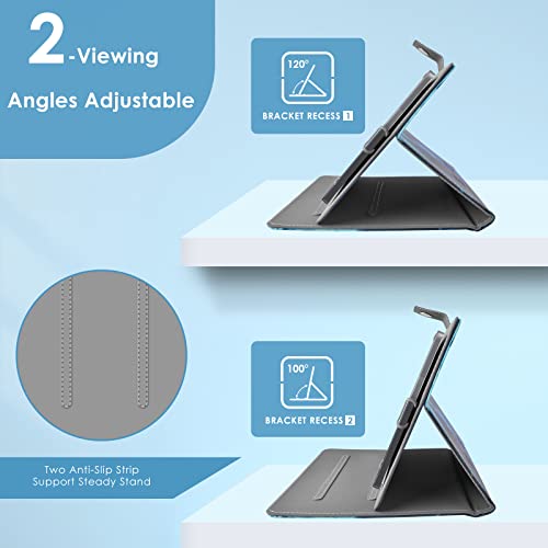 DETUOSI Okaysea 10.1" Tablet Case Cover, Portable Protective Folio PU Leather Stand Shell for Okaysea 10 inch Android Tablet