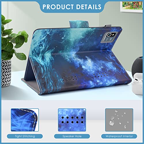 DETUOSI Okaysea 10.1" Tablet Case Cover, Portable Protective Folio PU Leather Stand Shell for Okaysea 10 inch Android Tablet