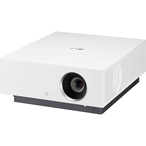 LG HU810PW 4K UHD CineBeam Smart Laser Projector with 300" Display Bundle with 120 inch Minolta 16:9 Indoor-Outdoor Screen
