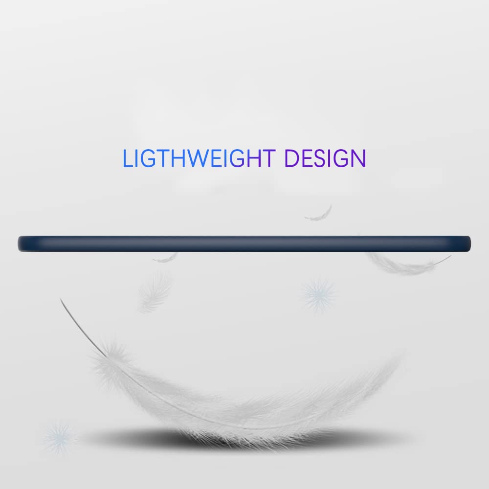 iPad 10th Generation Case, Slim Light Soft TPU Side Corner Protective Cover Case for iPad 10th Generation 10.9 Inch (2022 Model), Navy