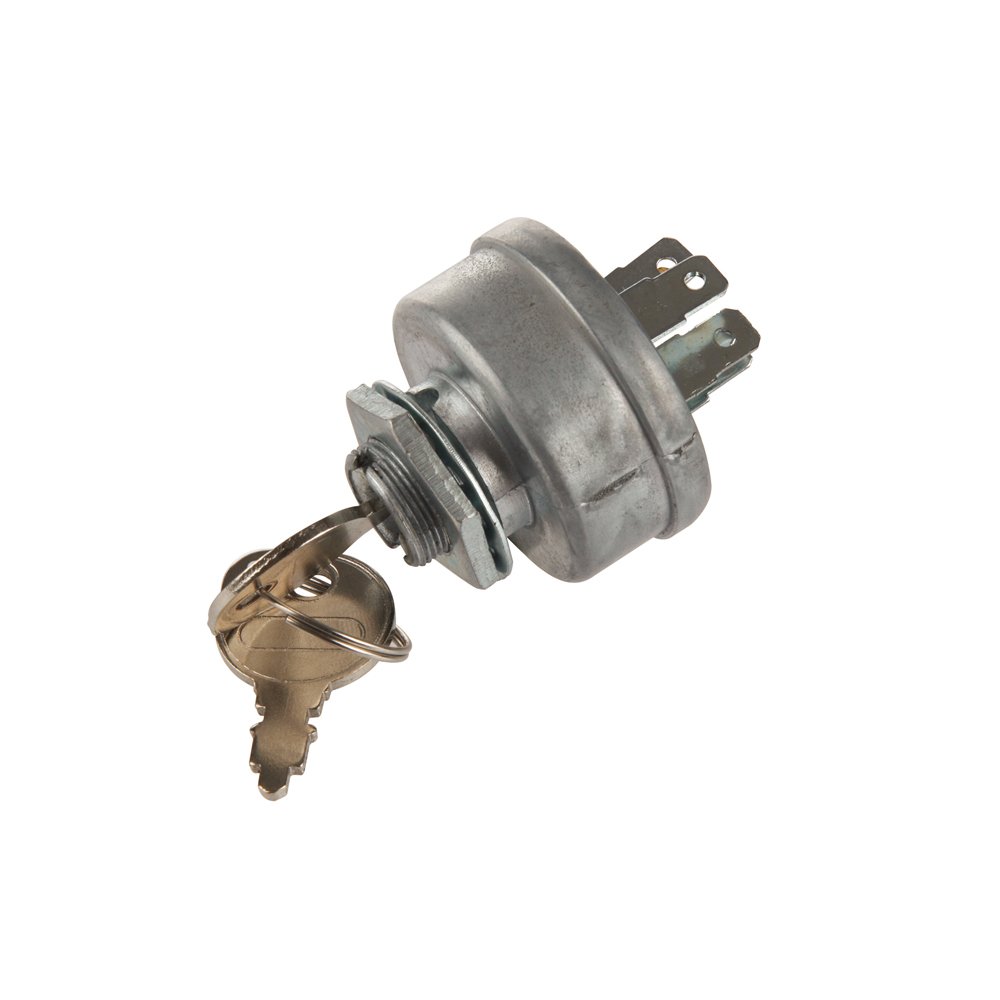 Larbi Universal Riding Lawn Tractor Mower Parts & Accessories Craftsman Riding Mower Ignition Starter Switch with 3 Position 5 Connection termials 2 Keys