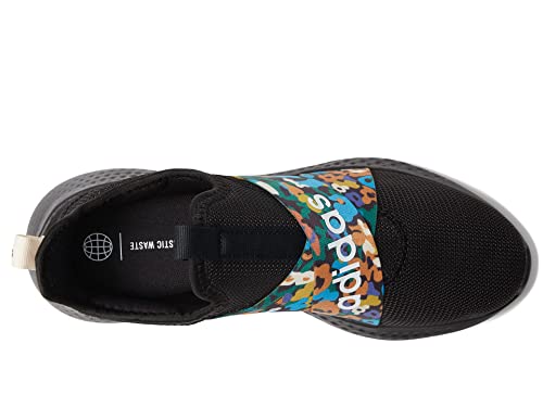 adidas Women's Puremotion Adapt, Black White Ecru Tint, 8