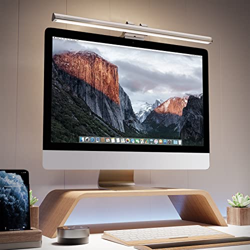 MG Monitor Light Bar, LED Computer Light with Wireless Controller RGB Monitor Backlight Auto-Dimming Hue Tunable USB Powered Monitor Lamp Desktop Screen Bar for Desk/Gaming/Home/Office