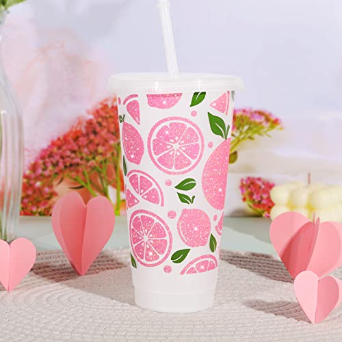 Gatichetta Glitter Self Adhesive Vinyl 12" x 6ft Craft Permanent Sparkle Shimmer Vinyl Roll for Indoor & Outdoor Decal, Signs, Stickers, Compatible with Most Craft Cutters,Pink