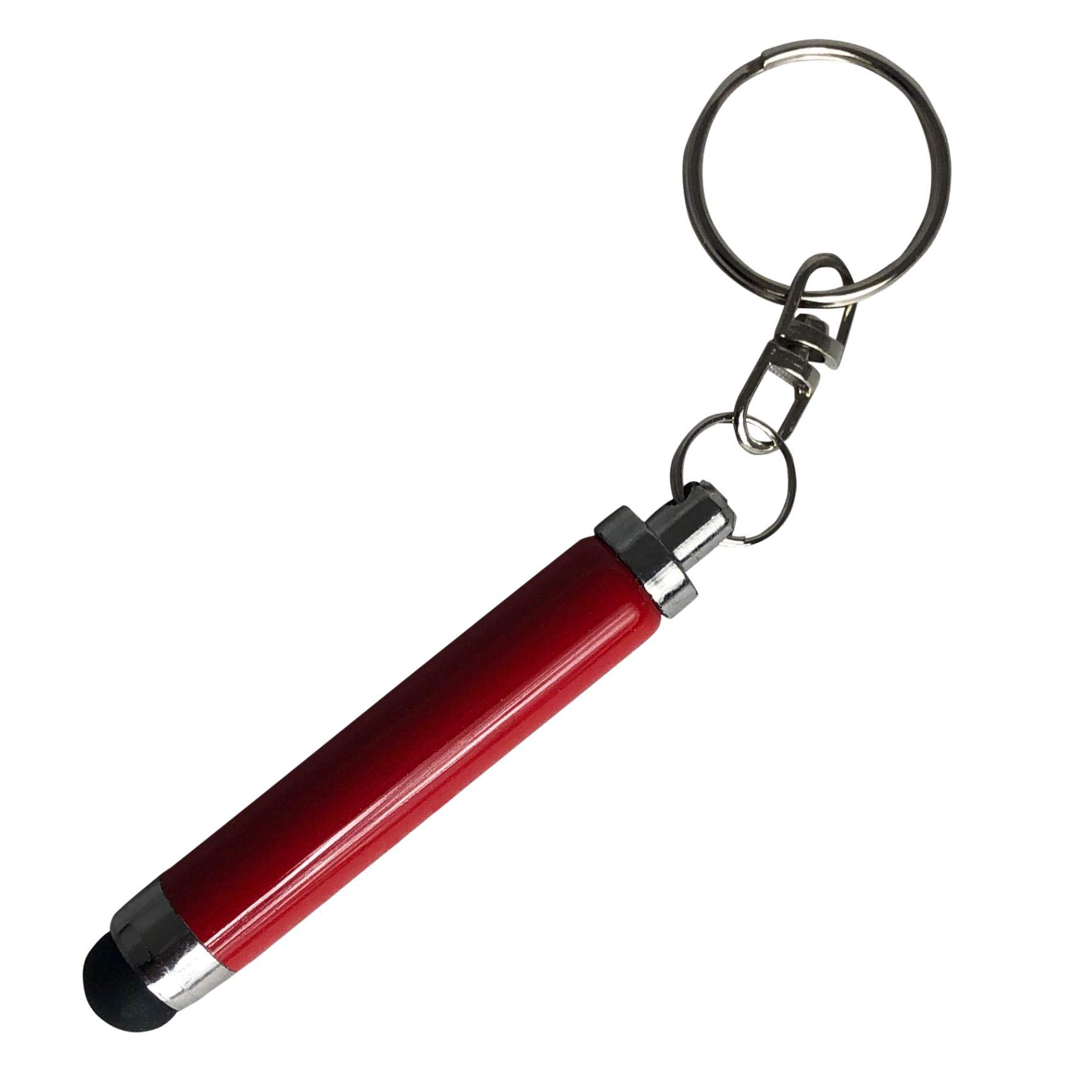 BoxWave Stylus Pen Compatible with Xerox Altalink B8145 - Bullet Capacitive Stylus, Mini Stylus Pen with Keyring Loop for Xerox Altalink B8145 - Ruby
