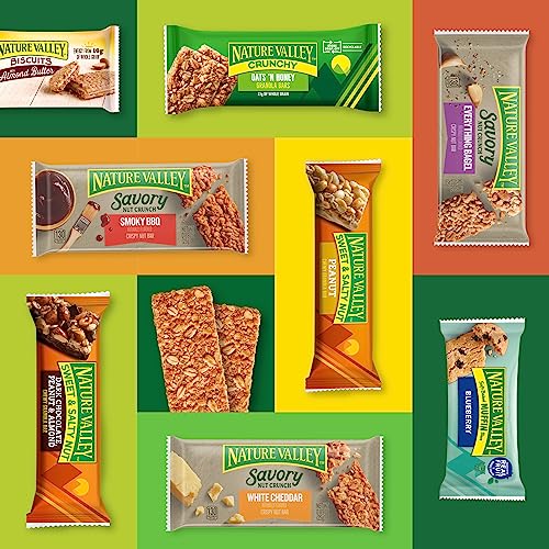 Nature Valley Savory Nut Crunch Bars, White Cheddar, 0.89 oz, 5 bars