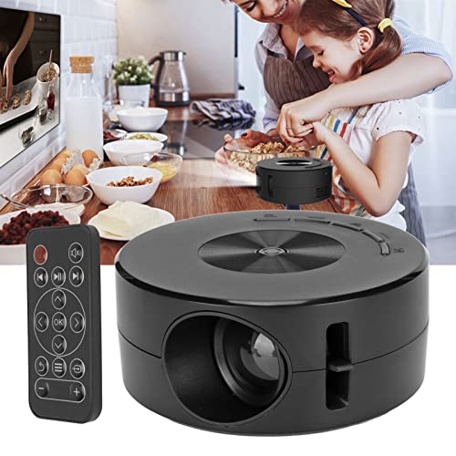 Mini Pocket Projector, Smart Portable Movie Projectors Built in Rechargeable Battery & Speaker, 1080P Video Travel Projector