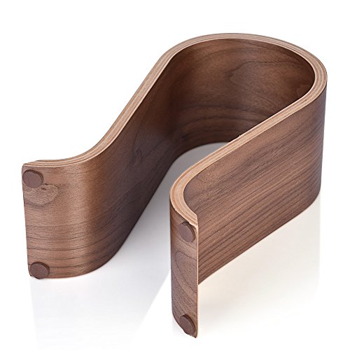 Jacksking Headset Hanger, U Shape Wood Headphones Stand Holder Hanger Wooden Headset Desk Display Shelf Rack, Headphones Stand