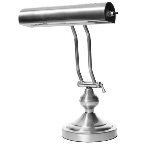 Boston Harbor ATB-8004 Piano Desk Lamp, Satin Nickel