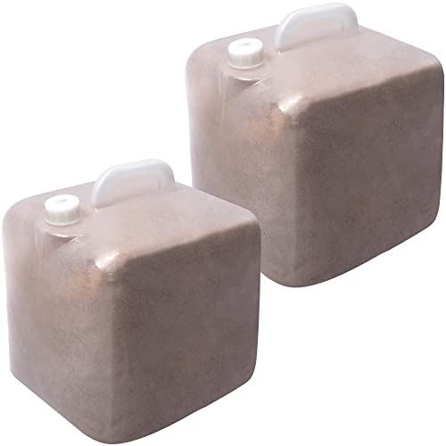 2 Pack Extra Thick Swimming Pool Ladder Weights- Foldable Pool Step Sandbag -Fillable Anchor Bag Container for Ground Pool Entry System(Without Sand)