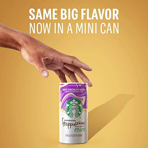 Starbucks Frappuccino Coffee Drink, White Chocolate Mocha, Mini, 6.5 Fl Oz Bottles (Pack of 8)
