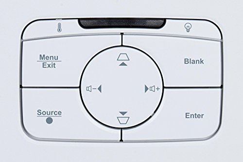 ViewSonic PS501X 3400 Lumens XGA HDMI Short Throw Projector for Home and Office