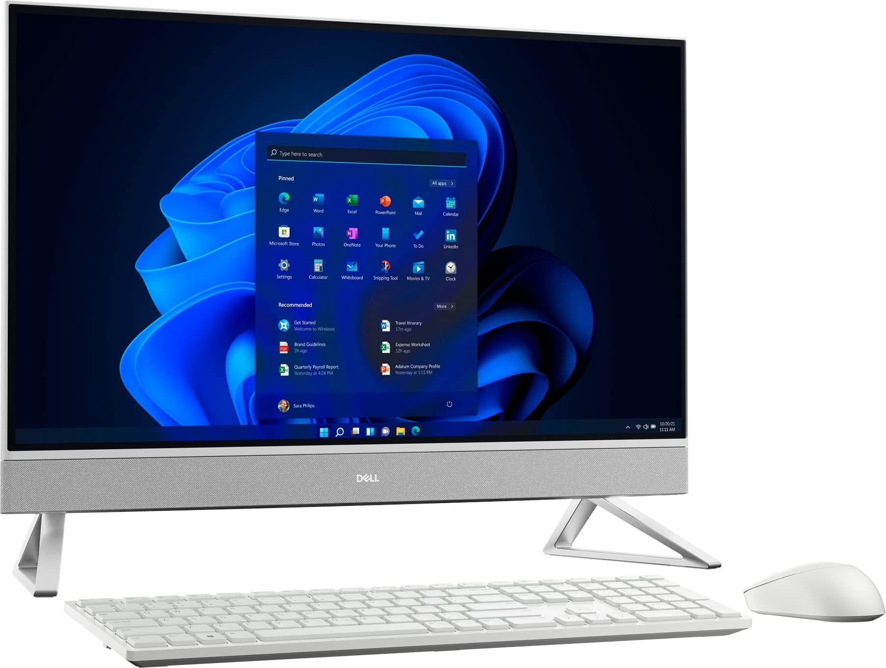 Dell 2023 Inspiron 27 7710 AIO 27" Touchscreen FHD All-in-One Desktop Computer, 12th Gen Intel 10-Core i7-1255U, 64GB DDR4 RAM, 2TB PCIe SSD + 2TB SSD, WiFi 6E, Bluetooth 5.2, White, Windows 11