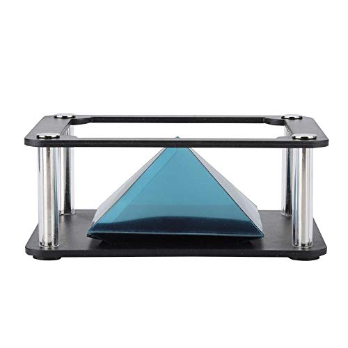 Hologram Watch, 3D Hologram Smartphone Holographic Display Stands Projector 3.5-6inch for Corporate Product Display, Cartoon Interaction and Personal Entertainment(Bracket)