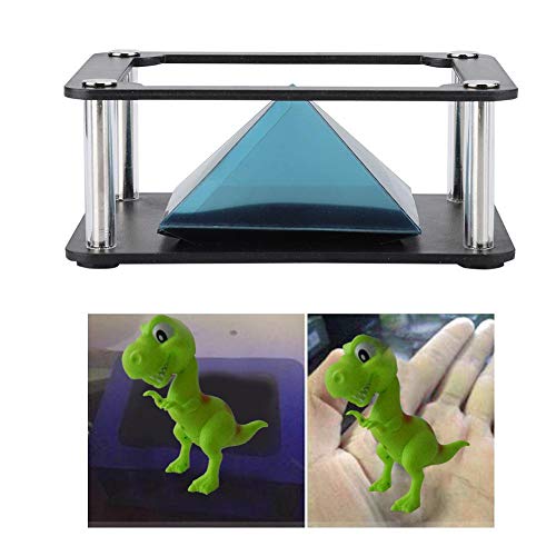 Hologram Watch, 3D Hologram Smartphone Holographic Display Stands Projector 3.5-6inch for Corporate Product Display, Cartoon Interaction and Personal Entertainment(Bracket)