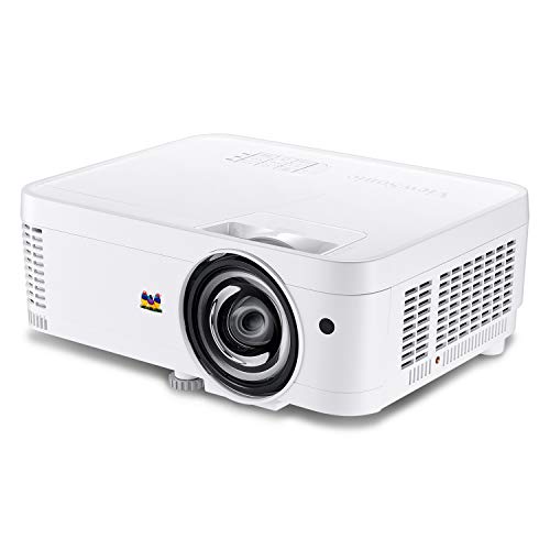 ViewSonic PS501X 3400 Lumens XGA HDMI Short Throw Projector for Home and Office