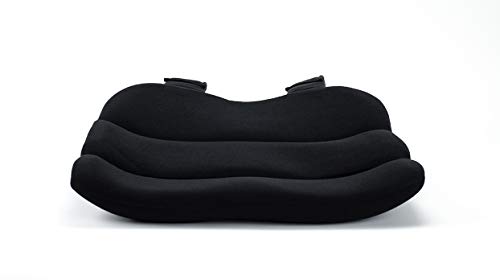ObusForme Ergonomic Seat Cushion|Contoured Design Supports Pelvis and Thigh Alignment, Distributes Body Weight to Relieve Pressure Points|Foam Cushion Offers Superior Comfort (Bagged)