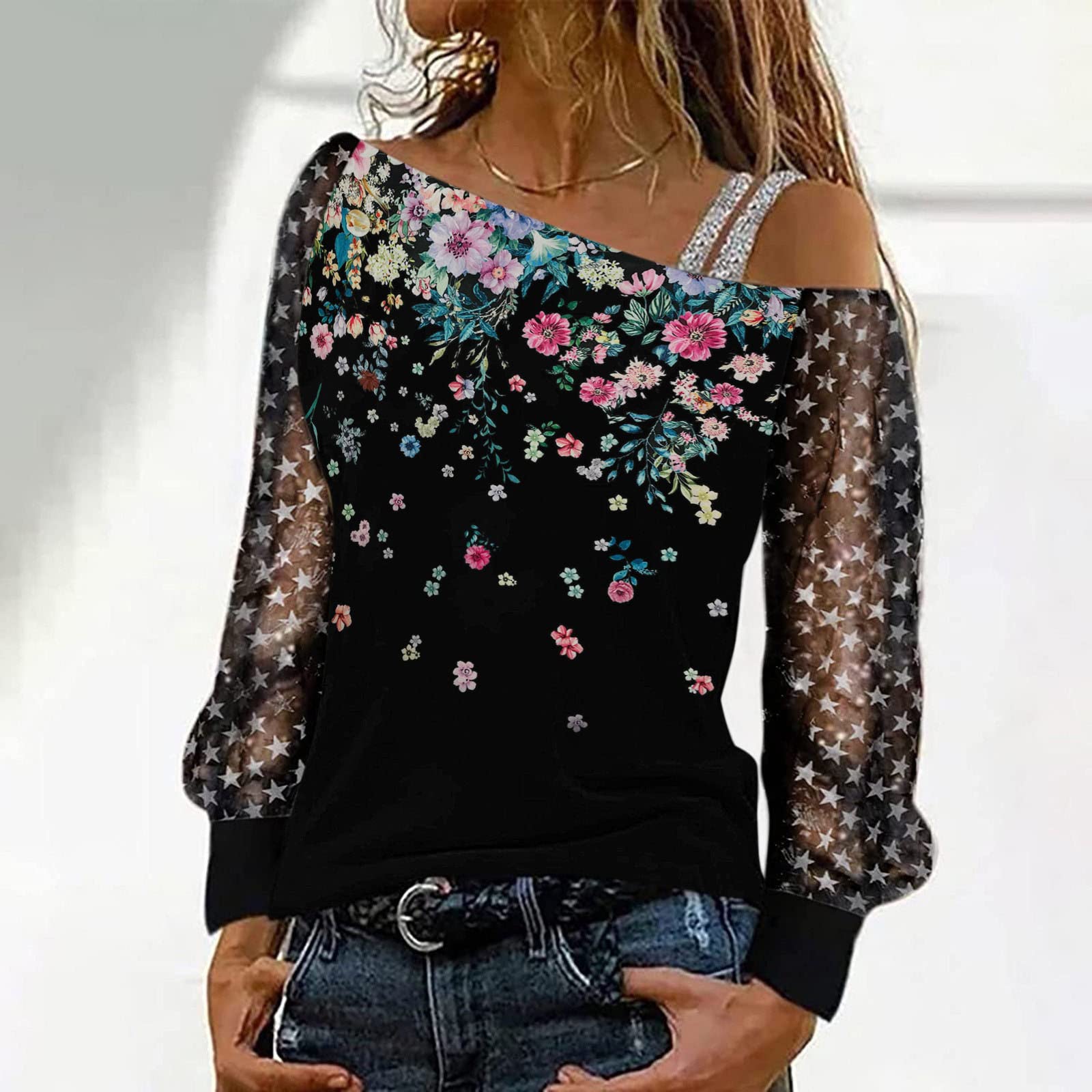 Tall Women's Shirts Women Pullover,Deal of The Day Womens,Liquidation Boxes Returns pallets for Sale,Under Five Dollar Items,Labor Day Sale 2022,Womens Tops,pallets Black-d