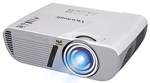 ViewSonic PJD5553LWS 3200 Lumens WXGA HDMI Short Throw Projector, One Size, White