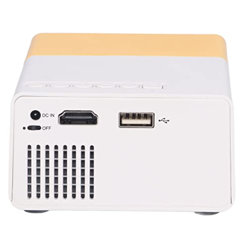 Pocket Video Projector, Portable Mini Home Projector Home Theater Movie Projector, for iOS, for Android, for Windows, PS, Laptop, Set Top Boxes, Cameras, U Disks, AV, USB, HDMI(#1)