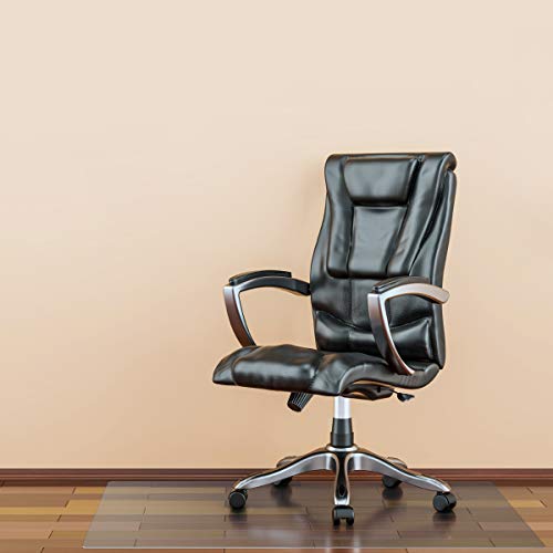Floortex Extra Thick Heavy Duty Polycarbonate Chair Mat 35" x 47" for Hard Floors and Carpets