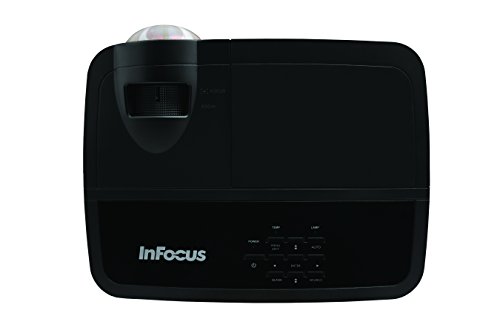 InFocus IN126STx WXGA DLP Short Throw Network Projector, 3700 Lumens, 14000:1 Contrast Ratio