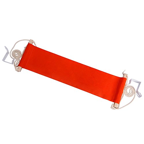 AccMart Adjustable Mini Foot Rest Stand Office Desk Feet Hammock Orange