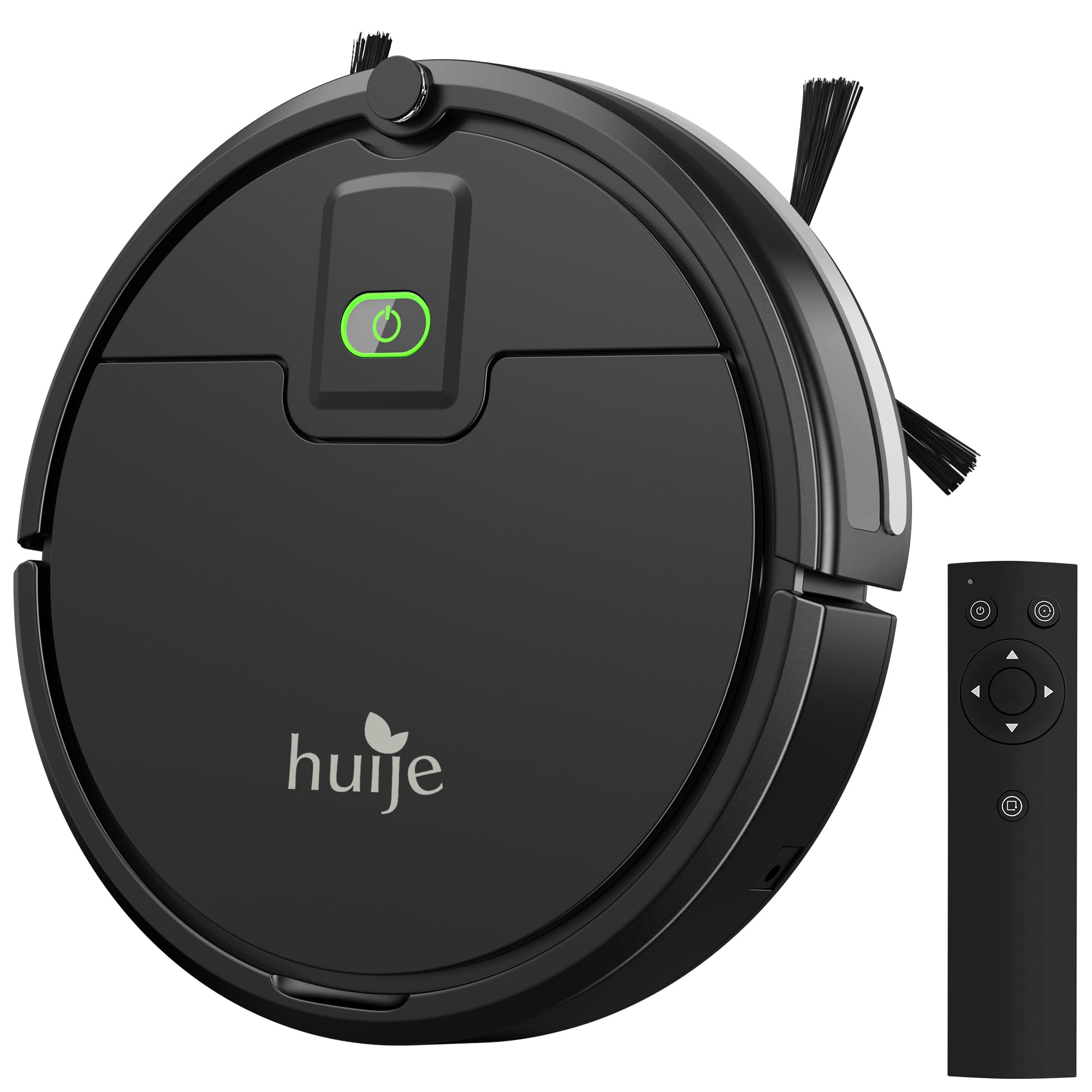 Robot Vacuum Cleaner, Smart Automatic Robotic Vacuums Self-Charging,1800Pa Suction,Floor Sweeper Cleaner Machine Works with App,Self Charging, HEPA Filter Good for Hard Floors,Pet Hair & Thin Carpet