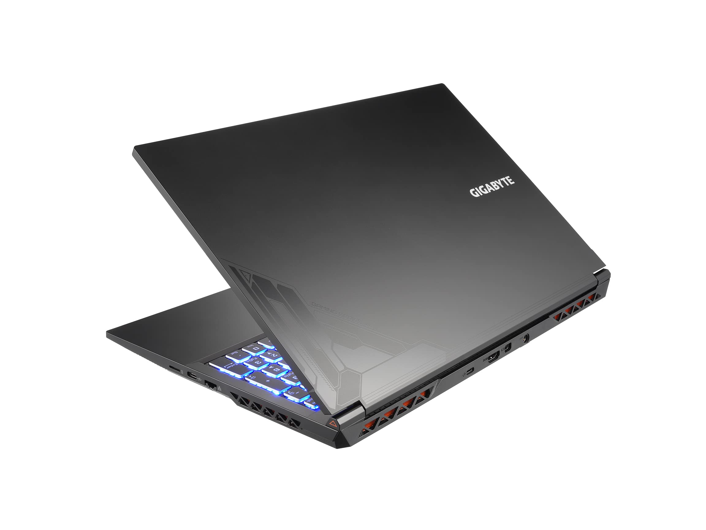 GIGABYTE G5 MF: 15.6" FHD 1920x1080 144Hz, NVIDIA GeForce RTX 4050 Laptop GPU, Intel Core i5-12450H, 16GB DDR4 RAM, 512G SSD, Win11 Home (G5 MF-F2US313SH),Black