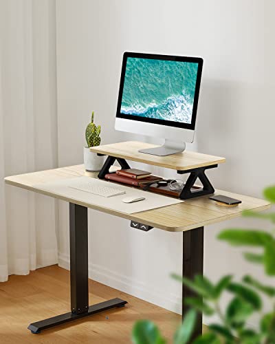 Totnz Electric Standing Desk Height Adjustable Table, Ergonomic Home Office Furniture