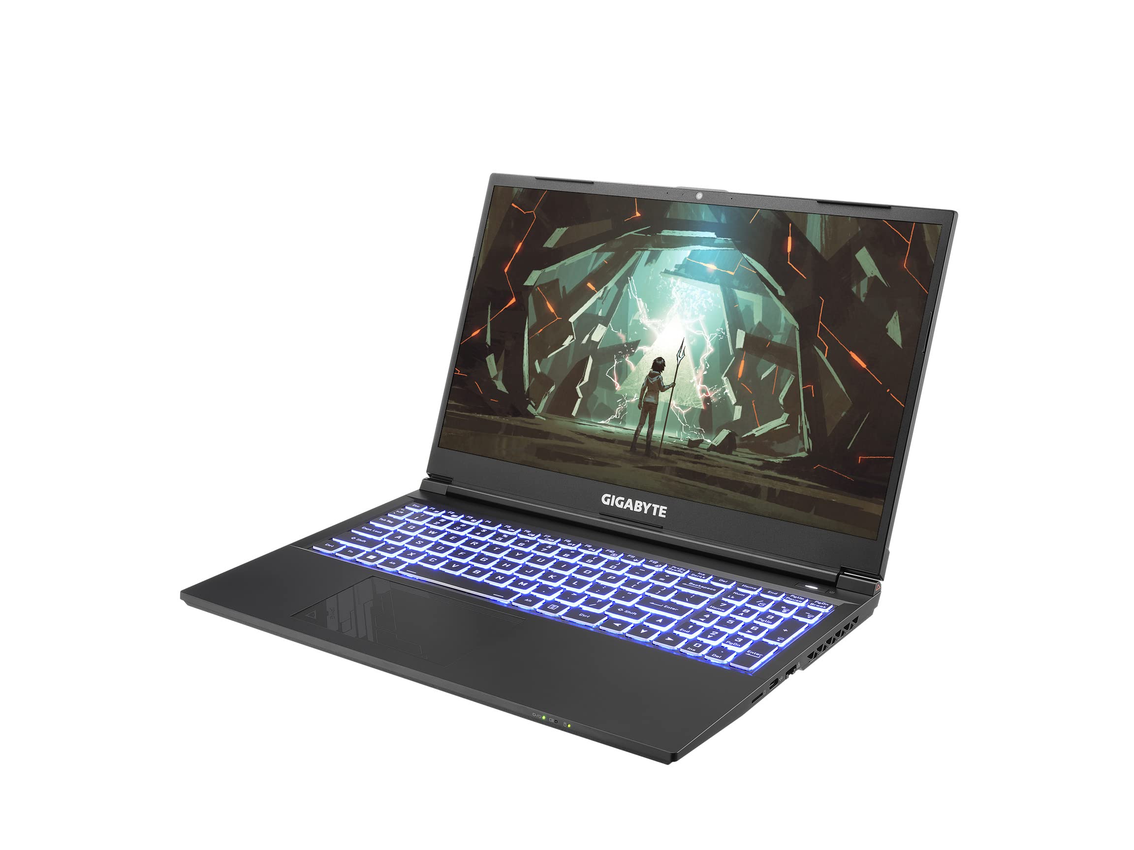 GIGABYTE G5 MF: 15.6" FHD 1920x1080 144Hz, NVIDIA GeForce RTX 4050 Laptop GPU, Intel Core i5-12450H, 16GB DDR4 RAM, 512G SSD, Win11 Home (G5 MF-F2US313SH),Black