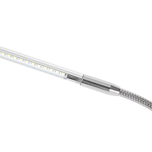 Huairdum Desk Clip Led Light, Adjustable Multi-Angle Clip-on Nail Beauty Tattoo Rotating Long Arm High Color LED Light with USB Head for Manicure Reading Tattoo Light