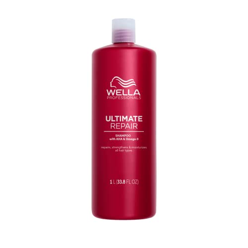 Wella Professionals ULTIMATE REPAIR Shampoo for Damaged Hair | Replenishes and Repairs | 33.8 Fl Oz