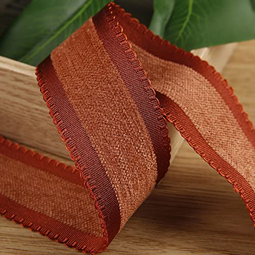10 Yards/Roll Double Sided Polyester Flocking Belt Bowknot Hair Bow Knot Clothing Hat Decoration Lace Velvet Ribbon