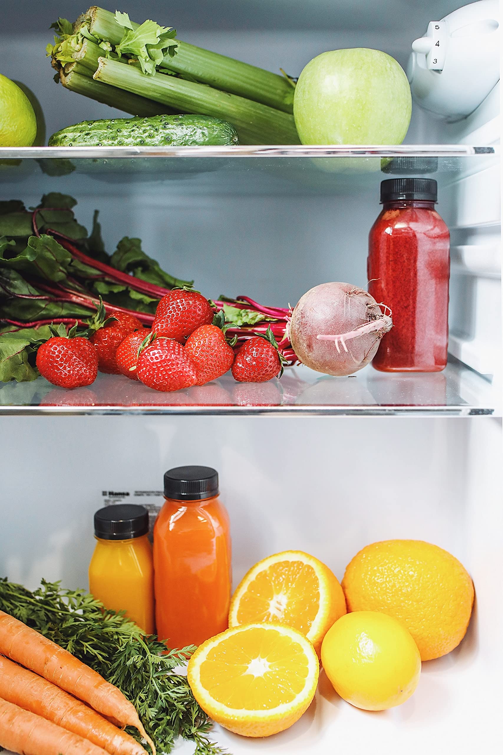 Jaojaopn 10 oz plastic bottles with caps, juice containers with lids for fridge reusable, juice bottles for juicing smoothie milk ginger shots. 8 Pcs
