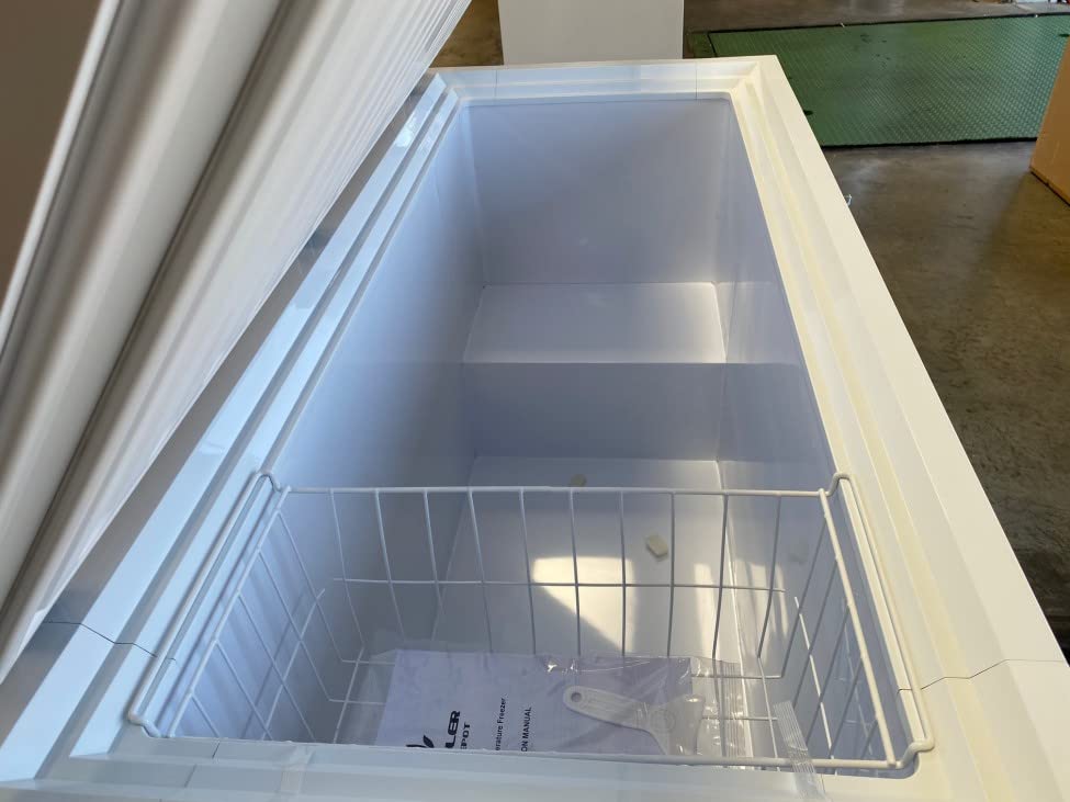 Commercial Freezer Ultra low temperature Chest Freezer NSF -65 degree C 12.9 cuft Tuna fish seafood Sashimi freezer 65w400