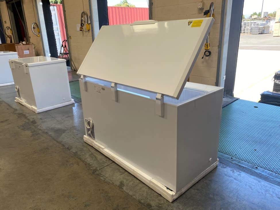 Commercial Freezer Ultra low temperature Chest Freezer NSF -65 degree C 12.9 cuft Tuna fish seafood Sashimi freezer 65w400