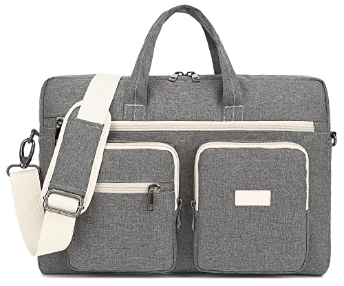 Ezrelia15-15.6 inch Laptop Shoulder Bag, for MacBook Pro 16, Hp Lenovo Dell 14 inch Waterproof Messenger Bag Case Sleeve