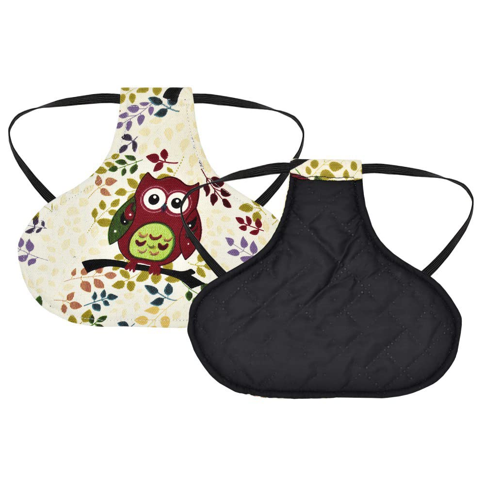 TOBILE Chicken Saddle, 5-Piece Hen Apron Set with Elastic Straps, Multicolor, Protects Feathers & Body, Ideal for Hen Owners & Chicken Farmers
