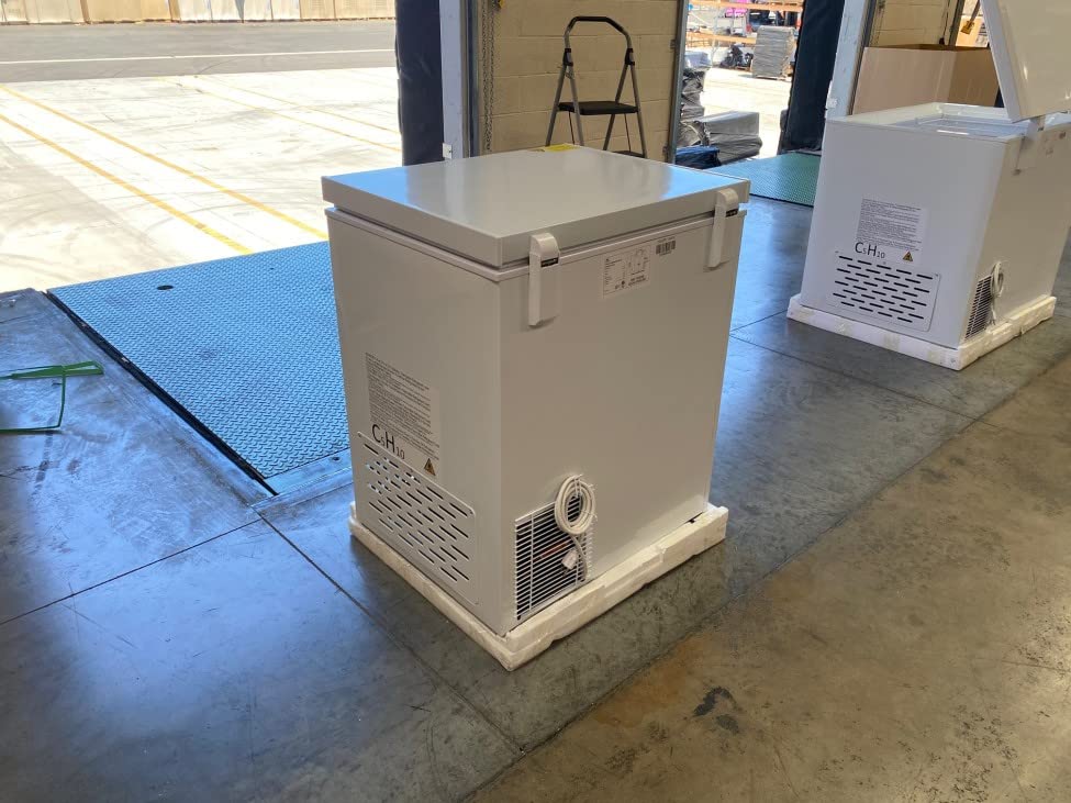 Commercial Freezer Ultra low temperature Chest Freezer NSF -65 degree C 3.2 cuft Tuna fish seafood Sashimi freezer 65w100